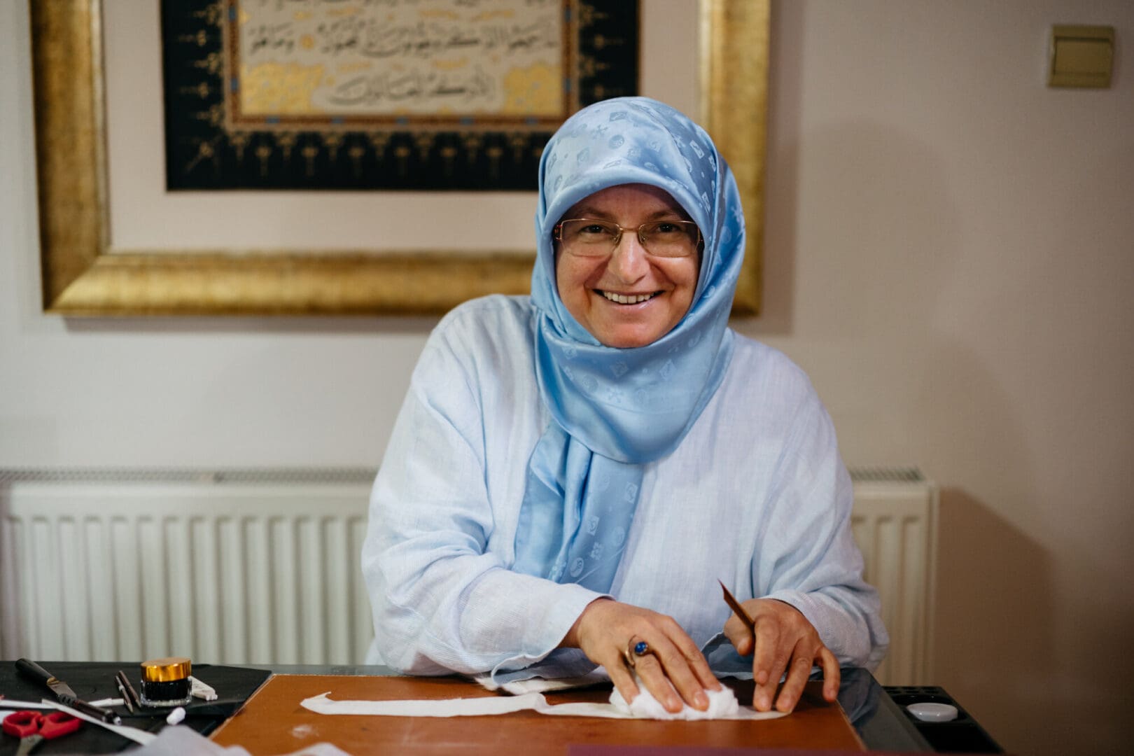 Ayten Tiryaki, master calligrapher and illuminator of Istanbul - The ...