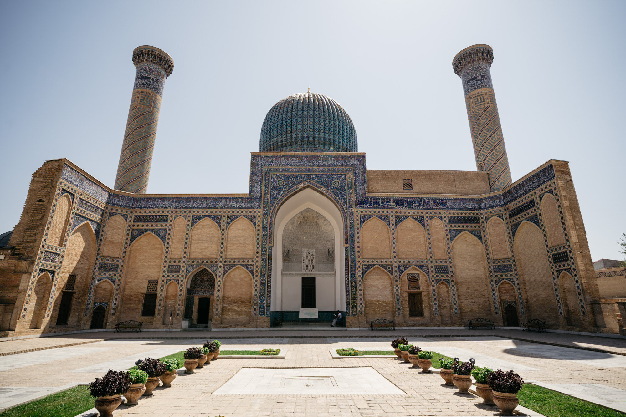 The mausoleum of Amir Timur in Samarkand - The Silk Road